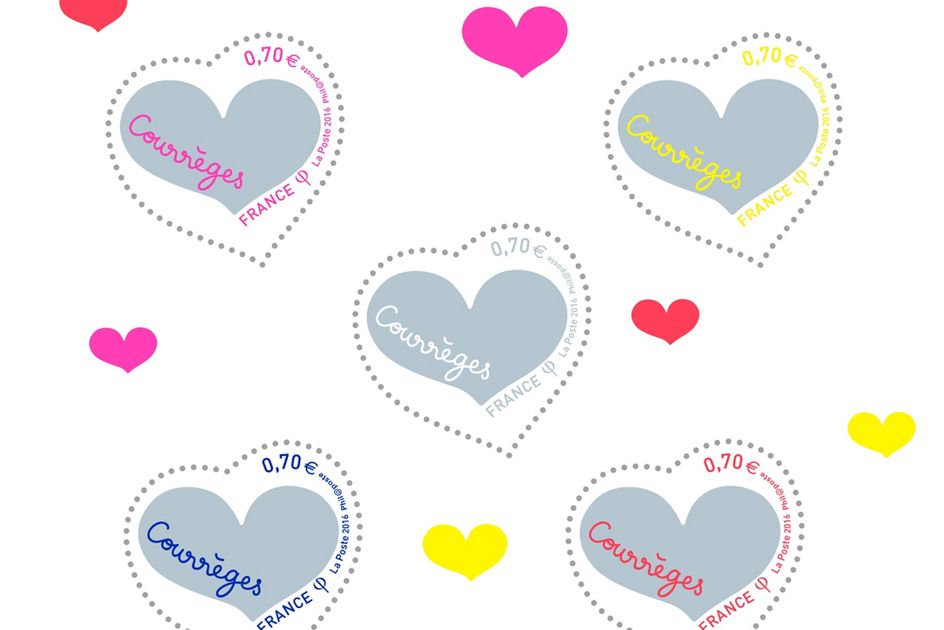 Une nouvelle série de timbres « cœur » pour La Poste - L'ADN