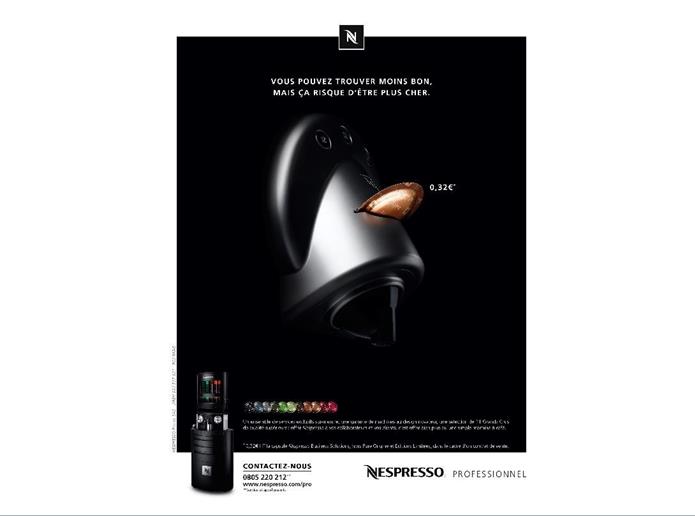 Nespresso dévoile son offre B2B dans une campagne - L'ADN