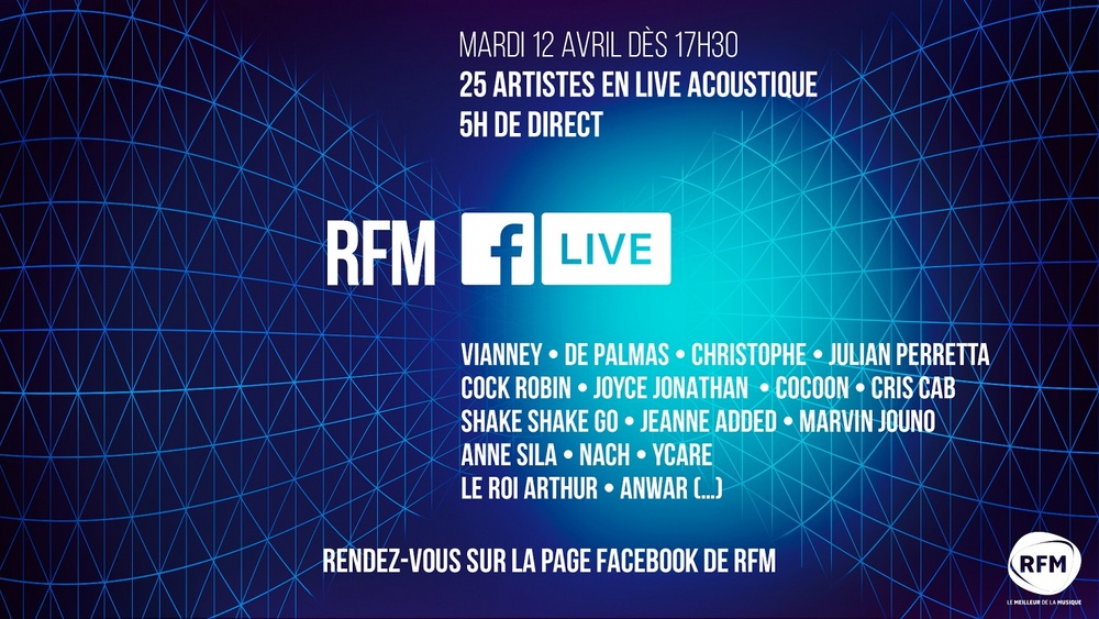 1ère édition du RFM Facebook Live - L'ADN