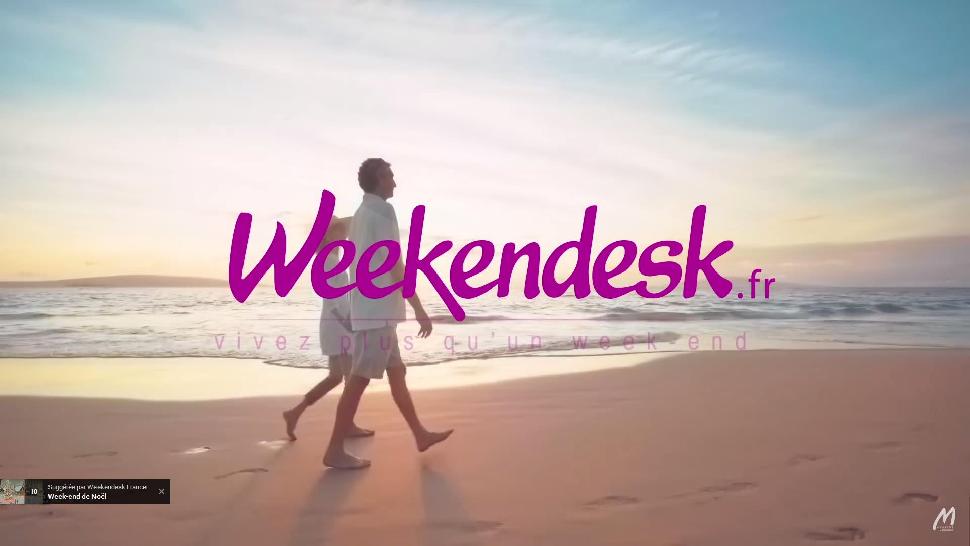Weekendesk lance sa première campagne TV - L'ADN