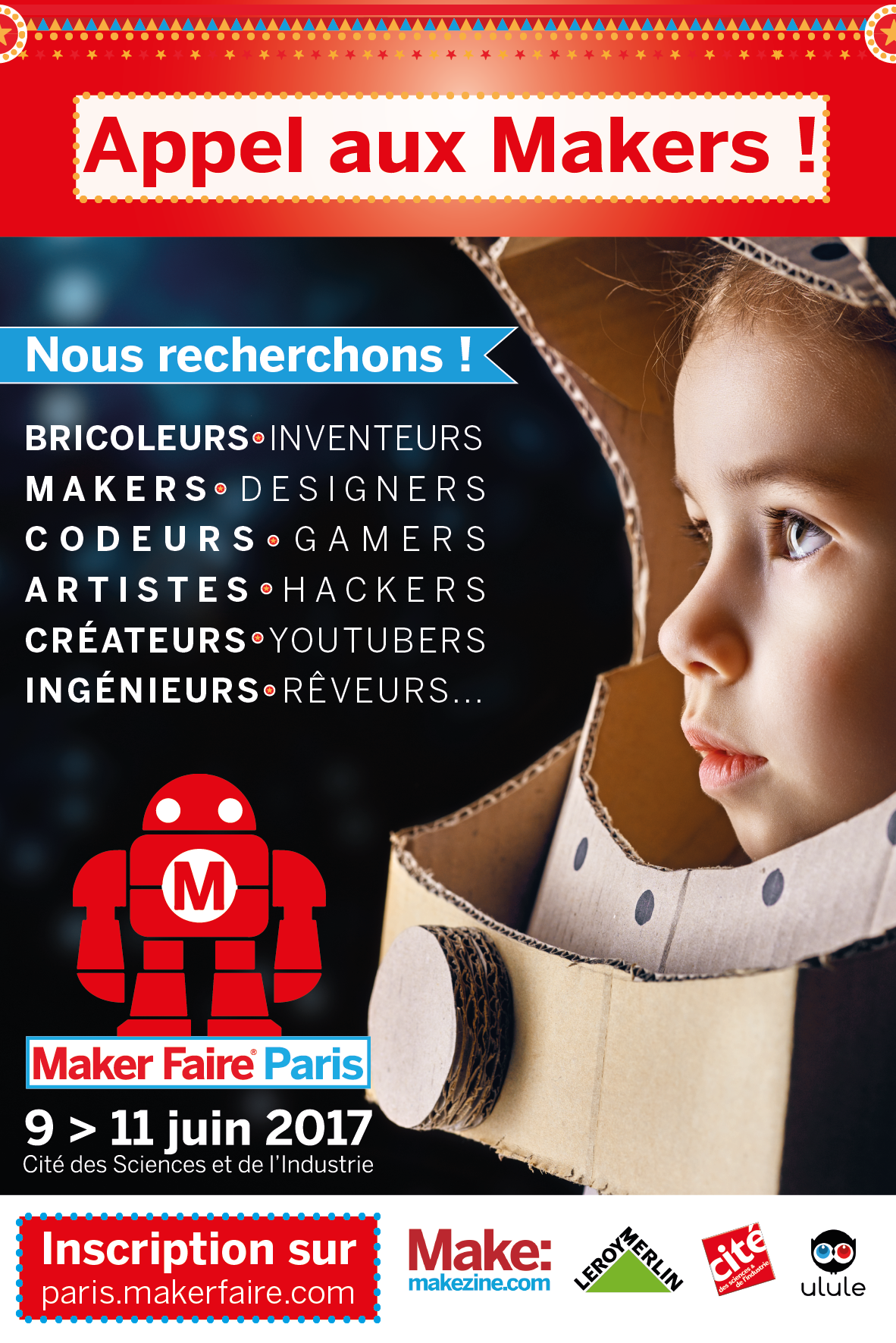 Maker Faire Paris - Appel aux makers
