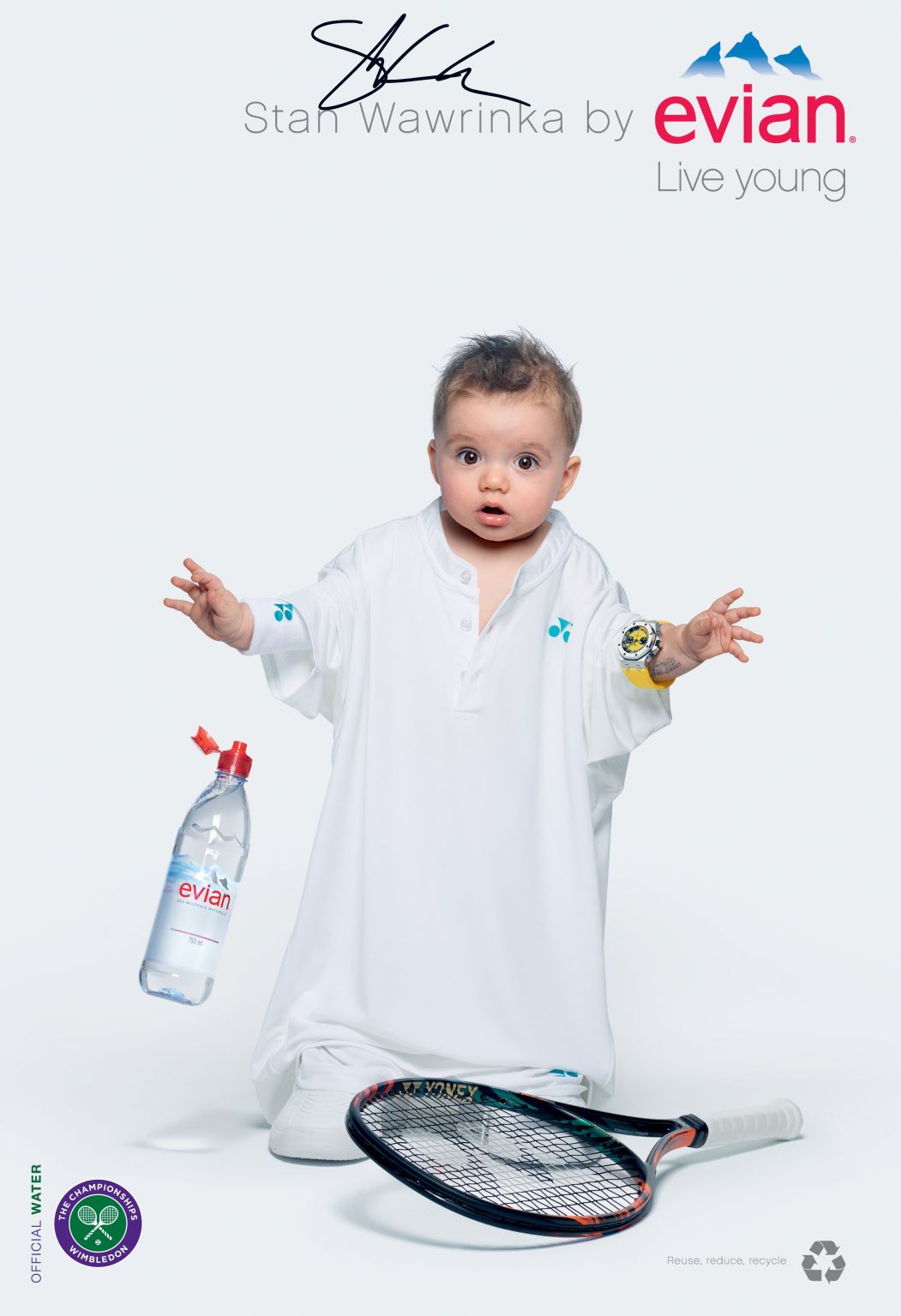 Nouvelle publicité evian : les bébés sont de retour