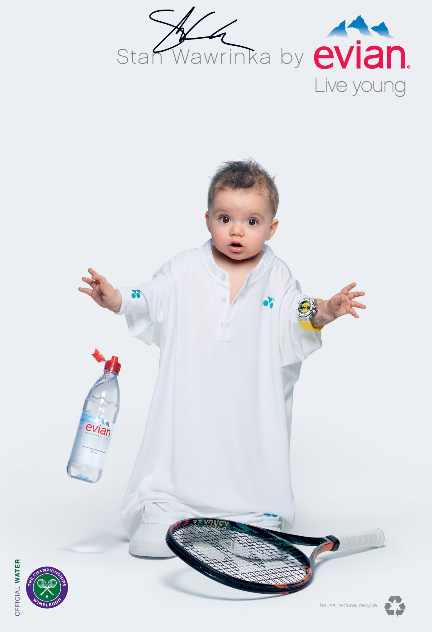 Nouvelle publicité evian : les bébés sont de retour