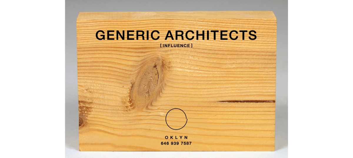 Generic Architects, la nouvelle agence d'influence culturelle