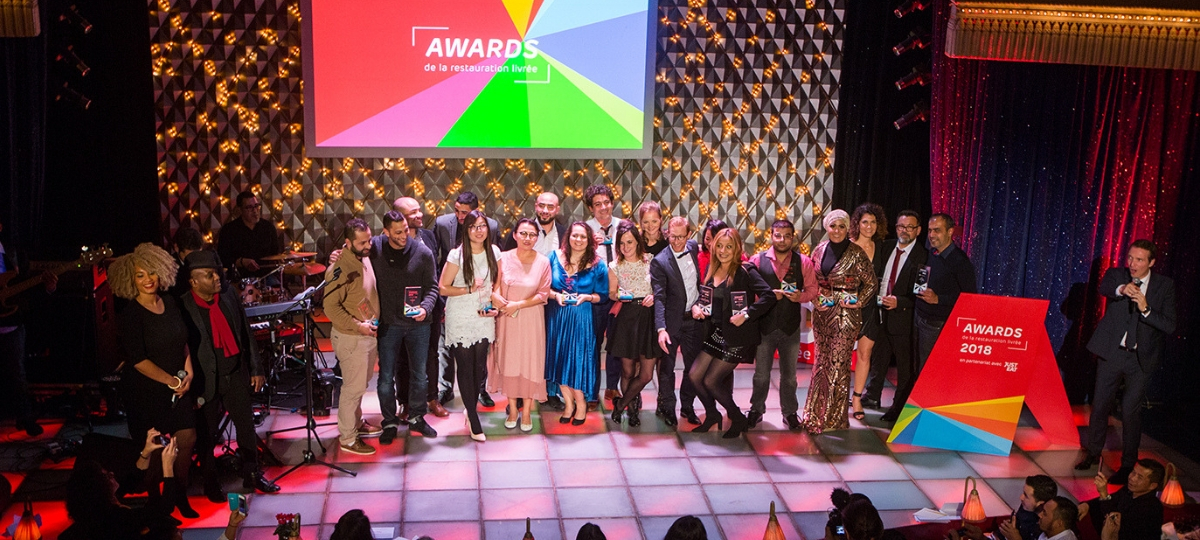 Les Awards de la restauration livrée organisés par Just Eat