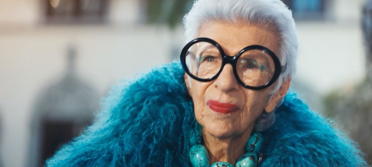 Publicité : Iris Apfel devient égérie mondiale des glaces Magnum