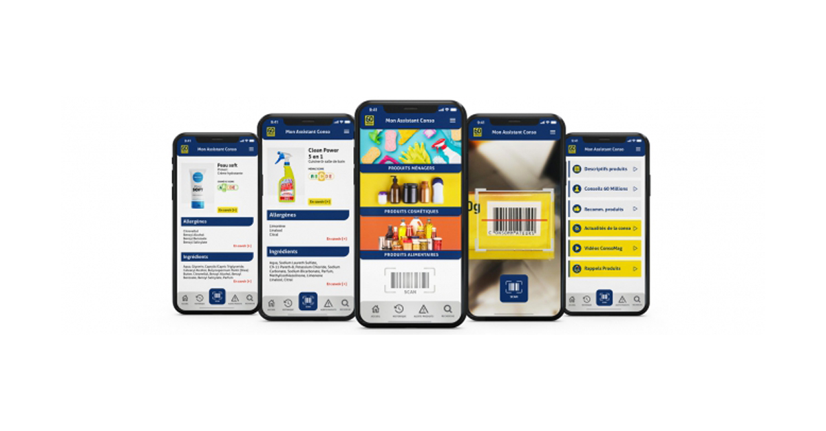 60 millions de consommateurs lance une application nutritionnelle