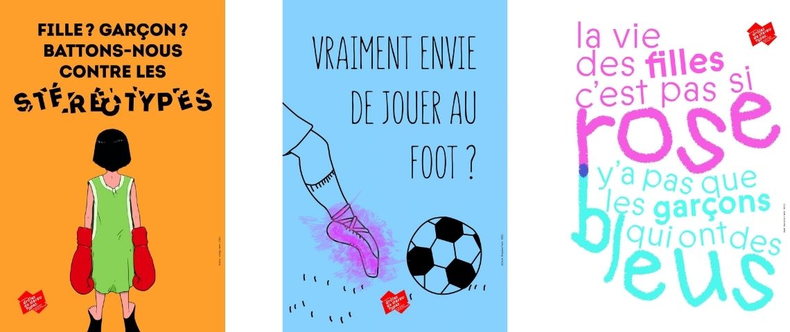 Campagne d'affichage des étudiants de l'ECV Paris contre les stéréotypes