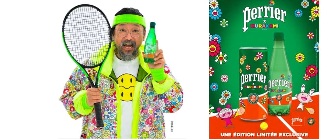 Perrier lance une bouteille spéciale Roland Garros en édition limitée