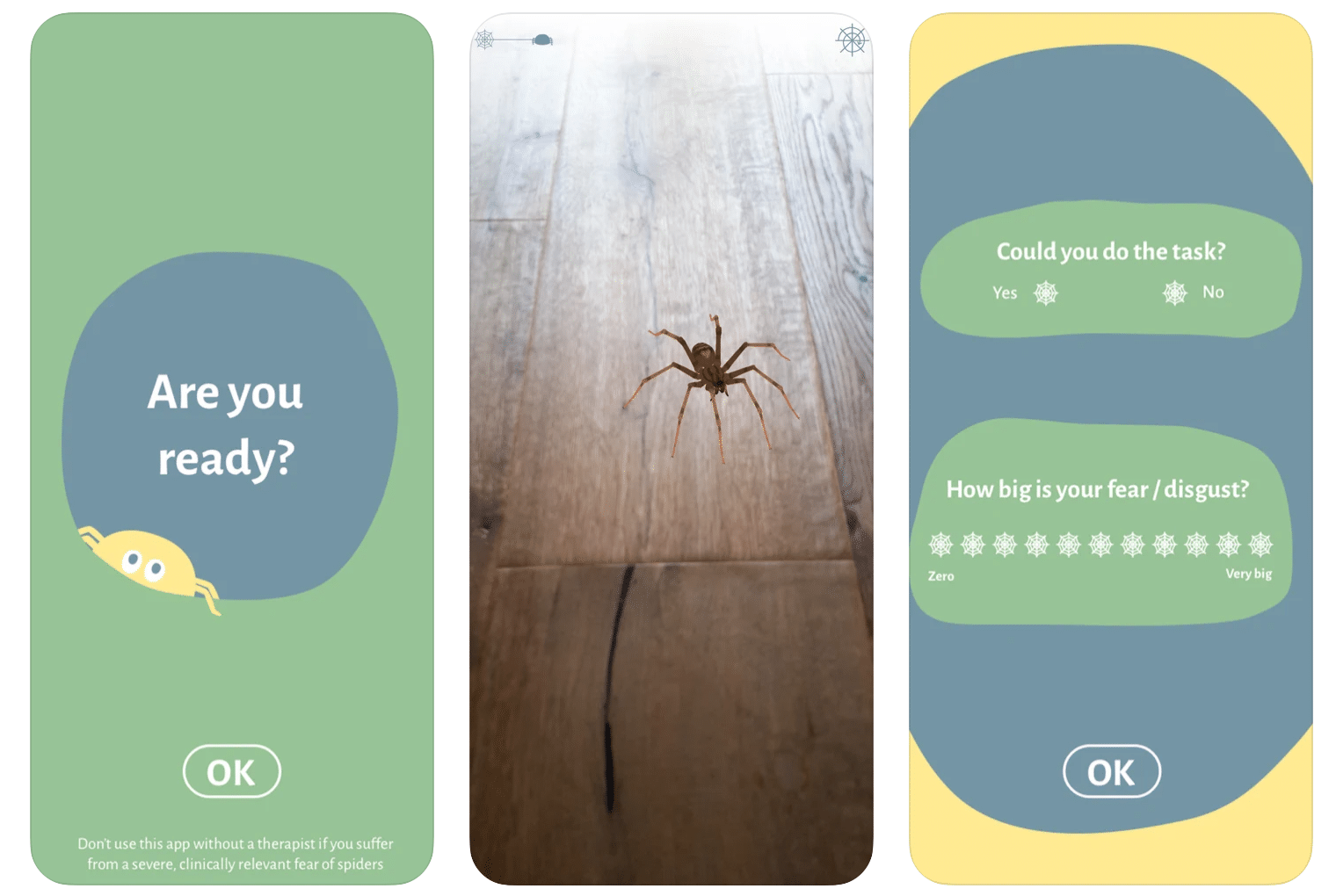 Phobys, la nouvelle appli pour soigner votre phobie des araignées - L'ADN
