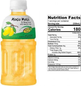 Mogu Mogu, la boisson à boire et à mâcher qui cartonne