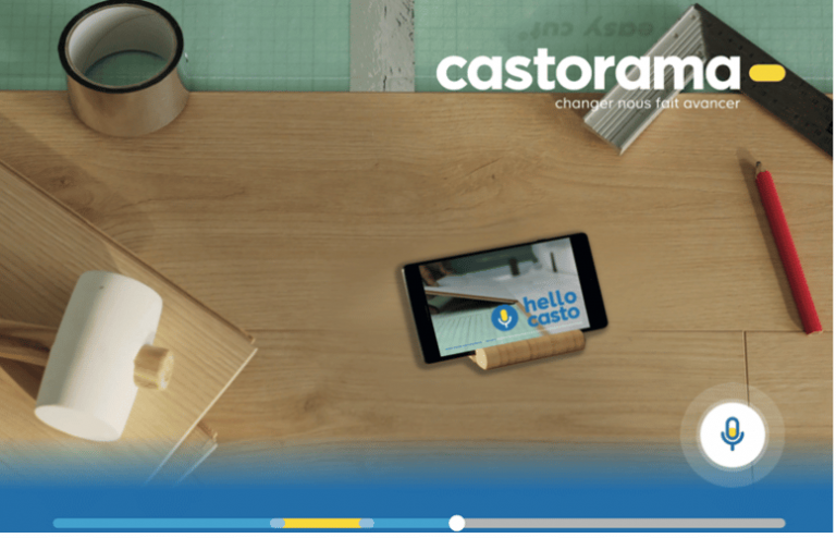 Hello Casto : Castorama lance son 1er assistant vocal du bricolage