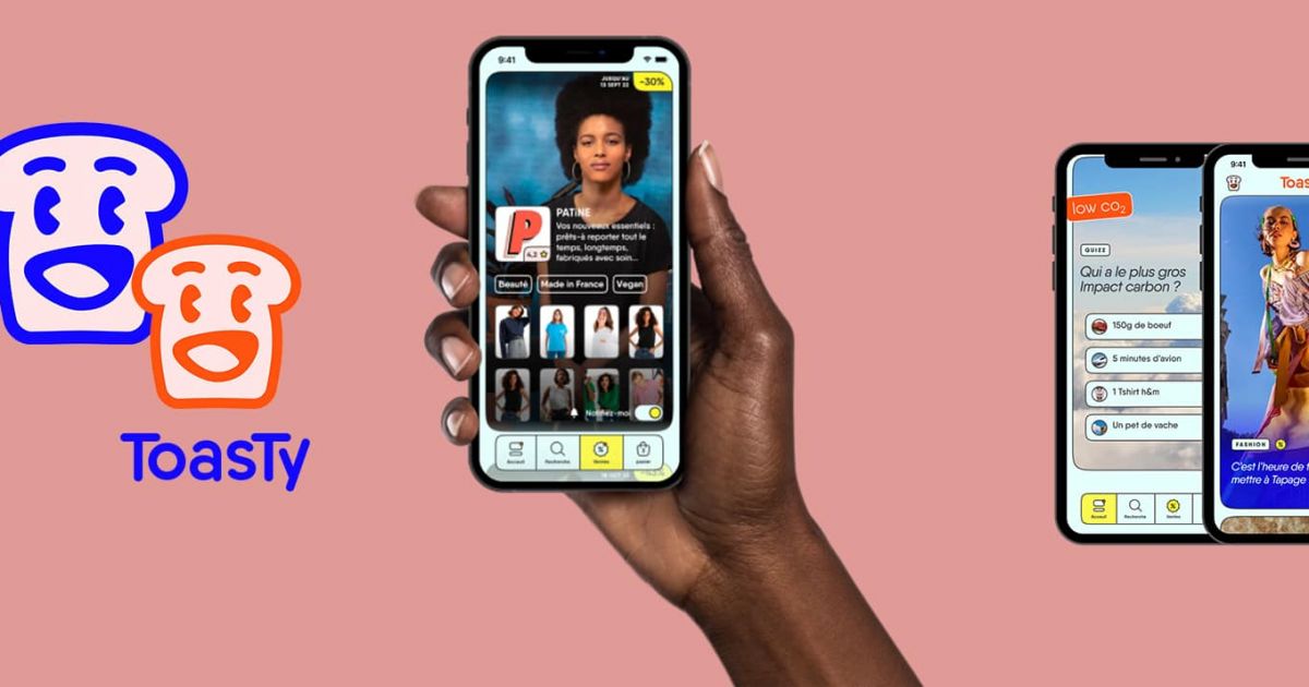 Toasty, une appli de social shopping pour les marques éco-responsables