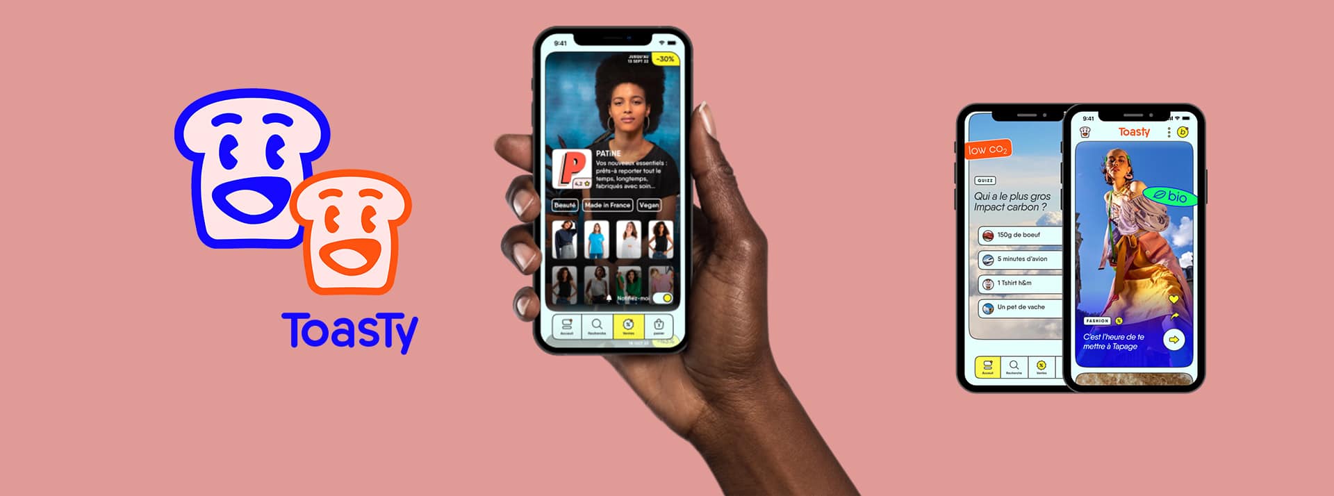 Toasty, une appli de social shopping pour les marques éco-responsables